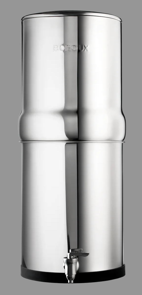 Boroux Legacy Walter Filter System 3 gallon Stainless Steel | Five ...