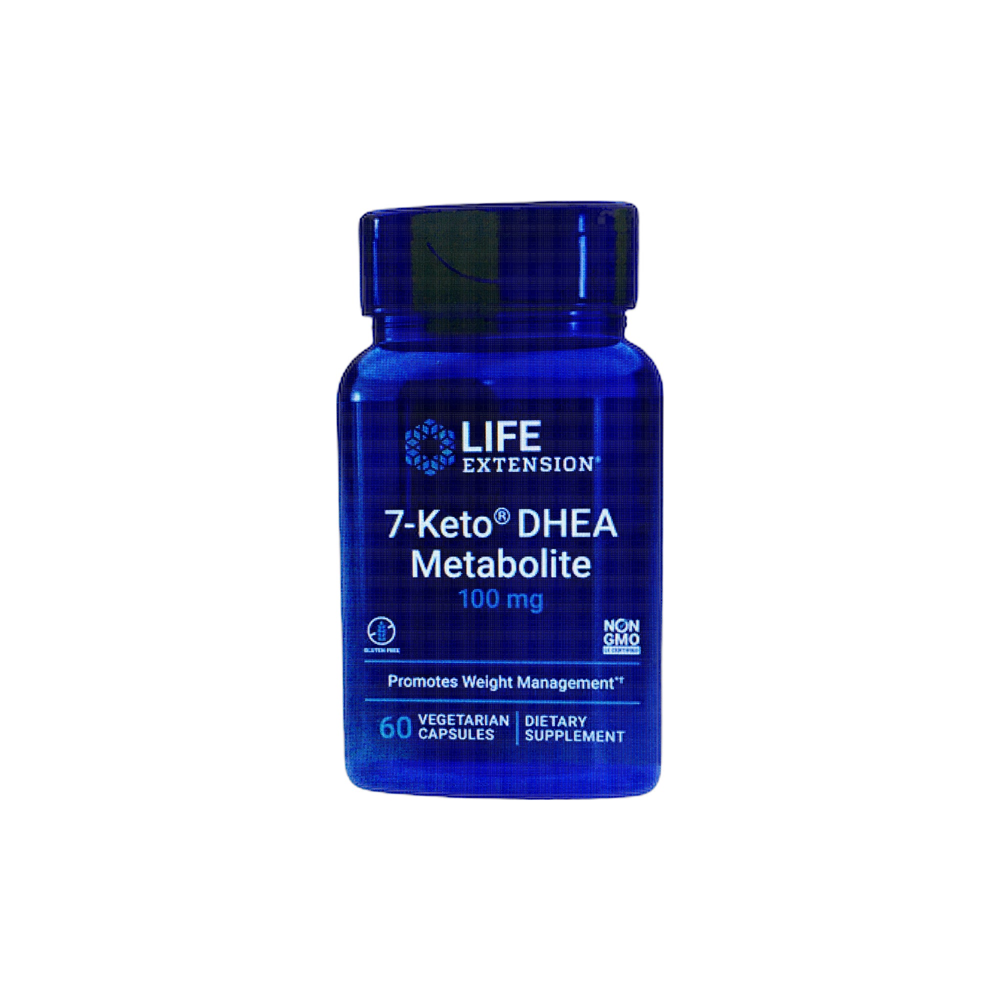 7-Keto DHEA Metabolite 100 mg - 60 Capsules- Life Extension | Five ...